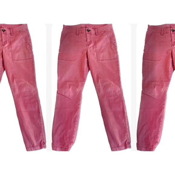 CAbi | Pants & Jumpsuits | Cabi 8 Nantucket Coral Salmon Jogger Ankle ...